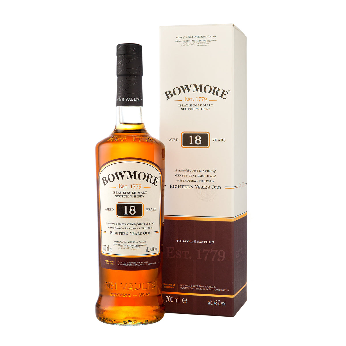 Bowmore 18 Years Old Single Malt Scotch Whisky – The Guild Collective